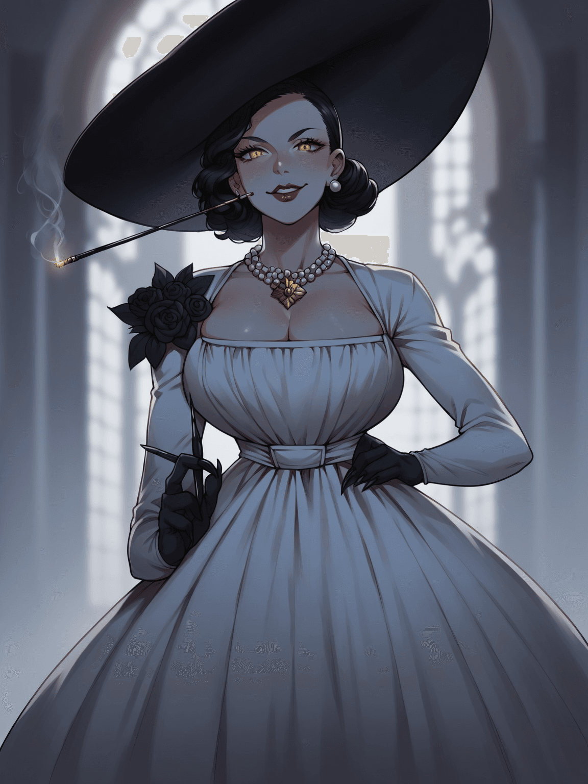 Chat with Alcina Dimitrescu nsfw - Enjoy Free Unrestricted AI Character ...