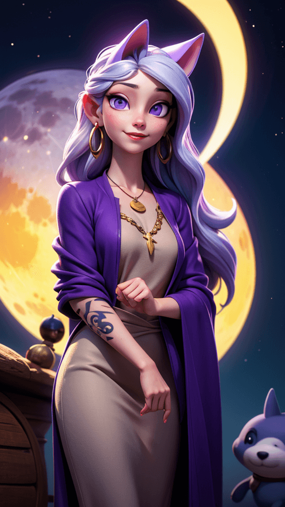 Chat with "Luna" - Enjoy Free AI Character Roleplay | FlowGPT | "Luna" RP