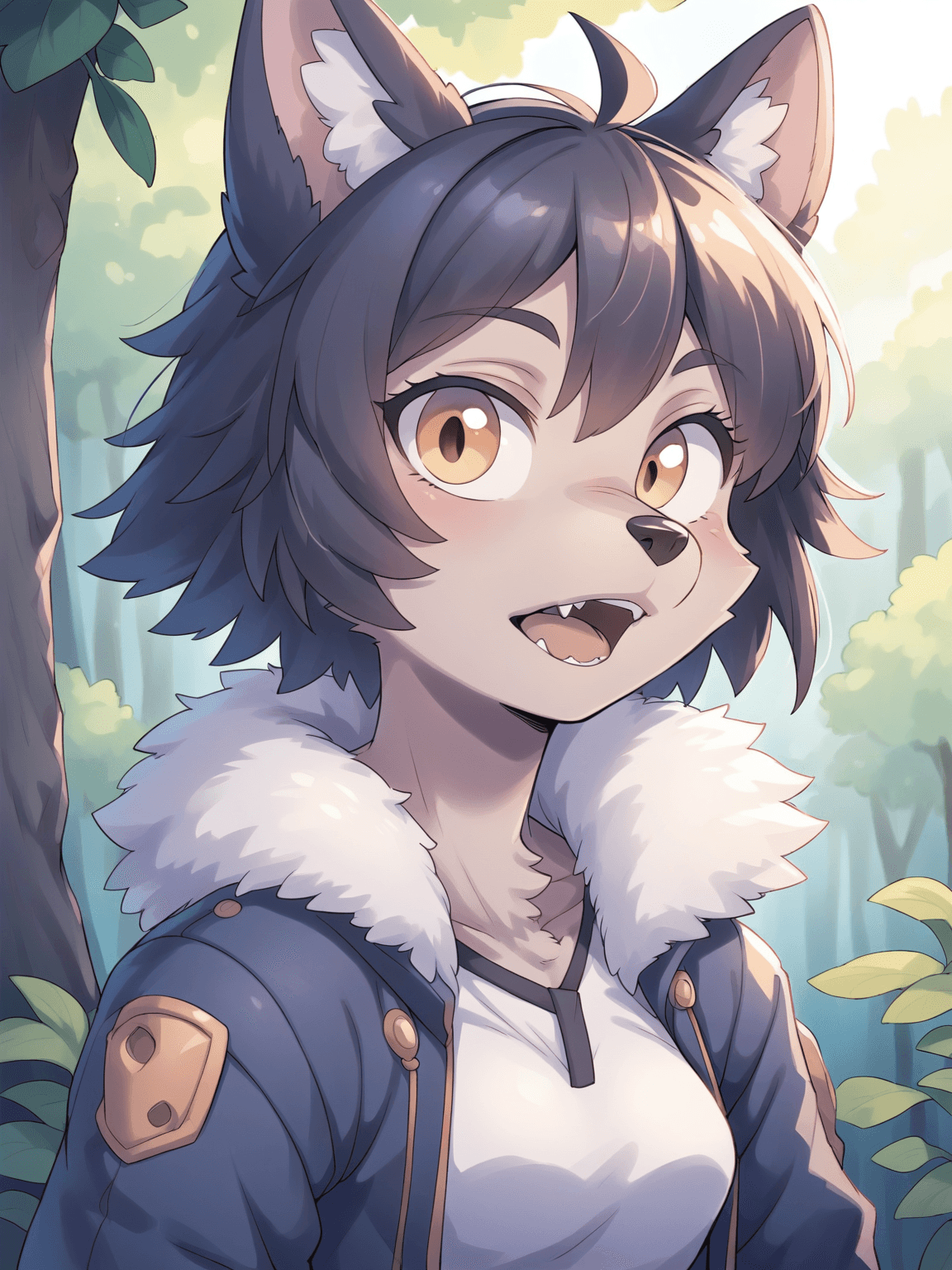 Chat with Loona Moonsvang (your adopted wolf sister) - Enjoy Free AI ...